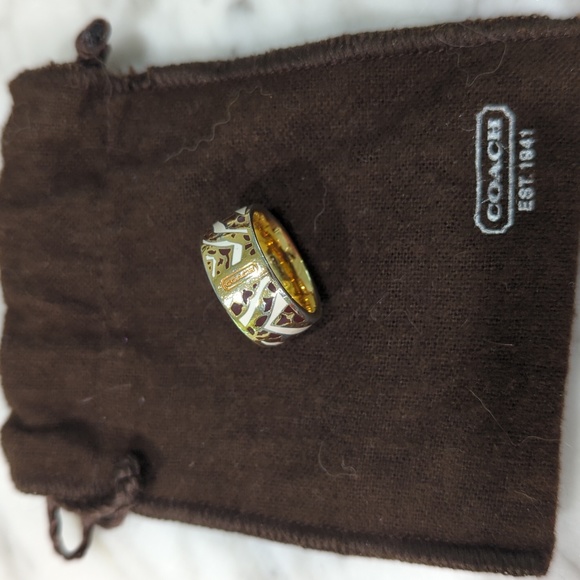 Coach | Jewelry | Coach Animal Print Ring | Poshmark